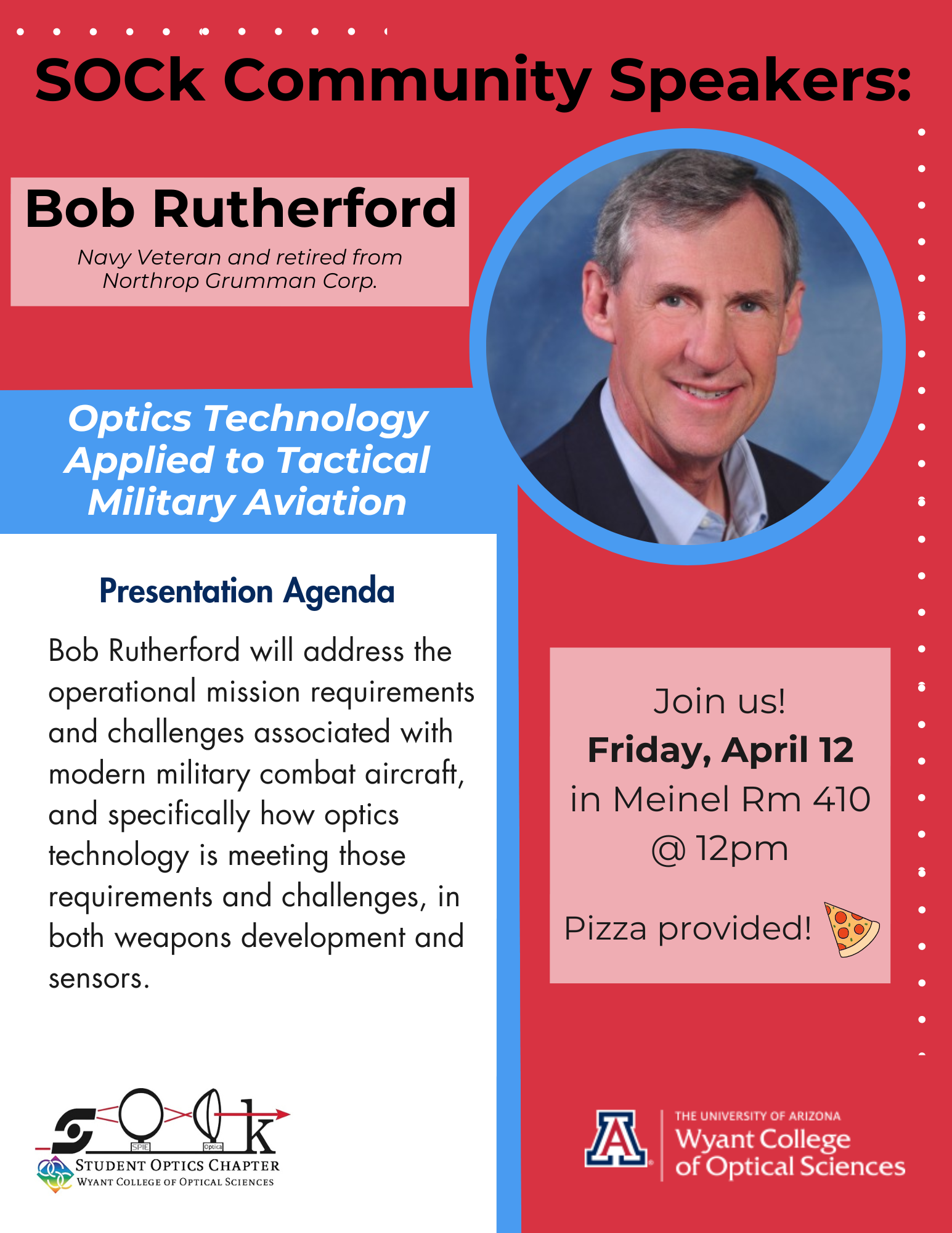SOCk Community Speakers: Bob Rutherford, "Optics Technology Applied to ...