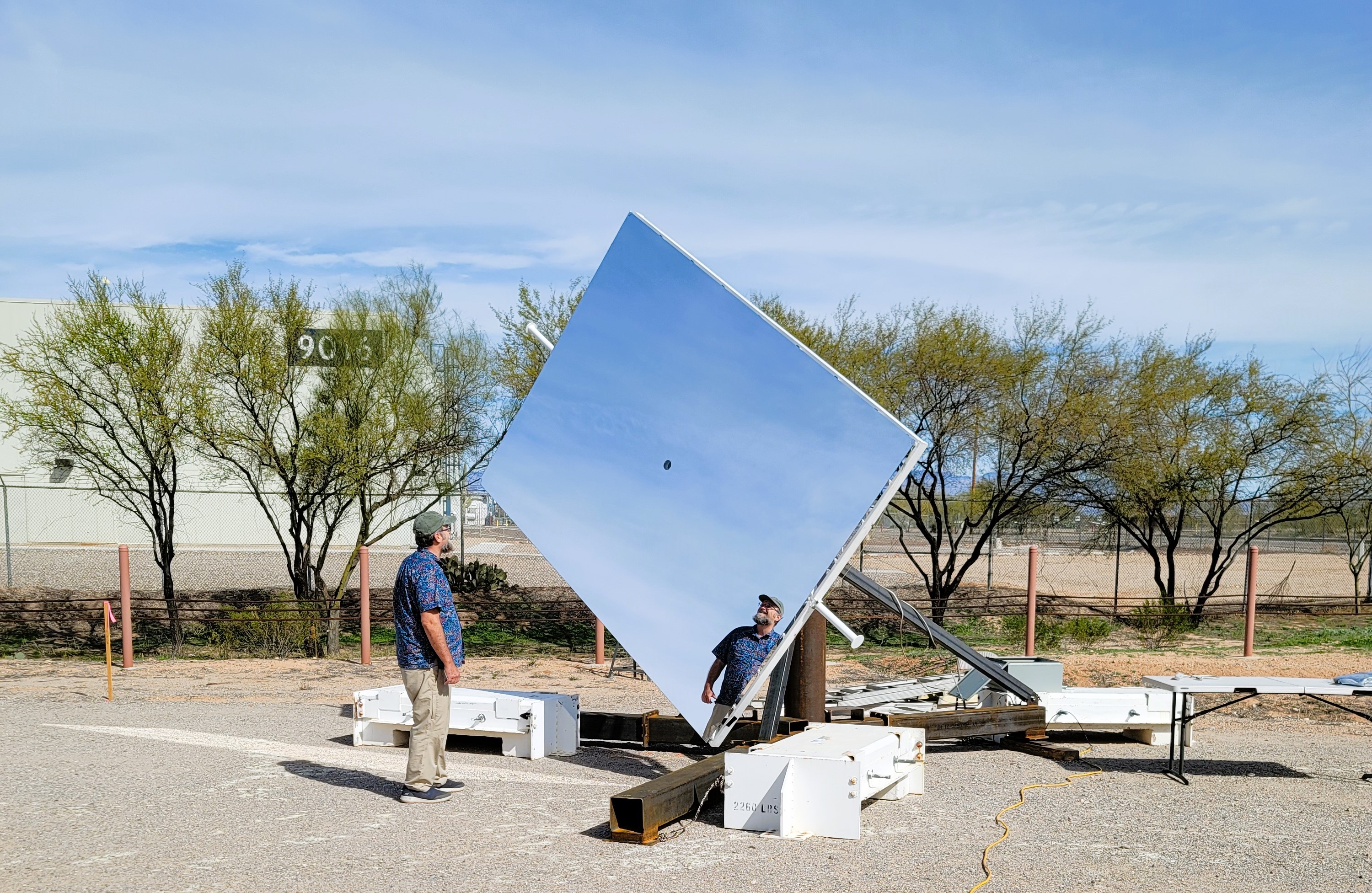 UPDATE: Faculty Work to Use Large Optics to Save the Planet | Wyant ...
